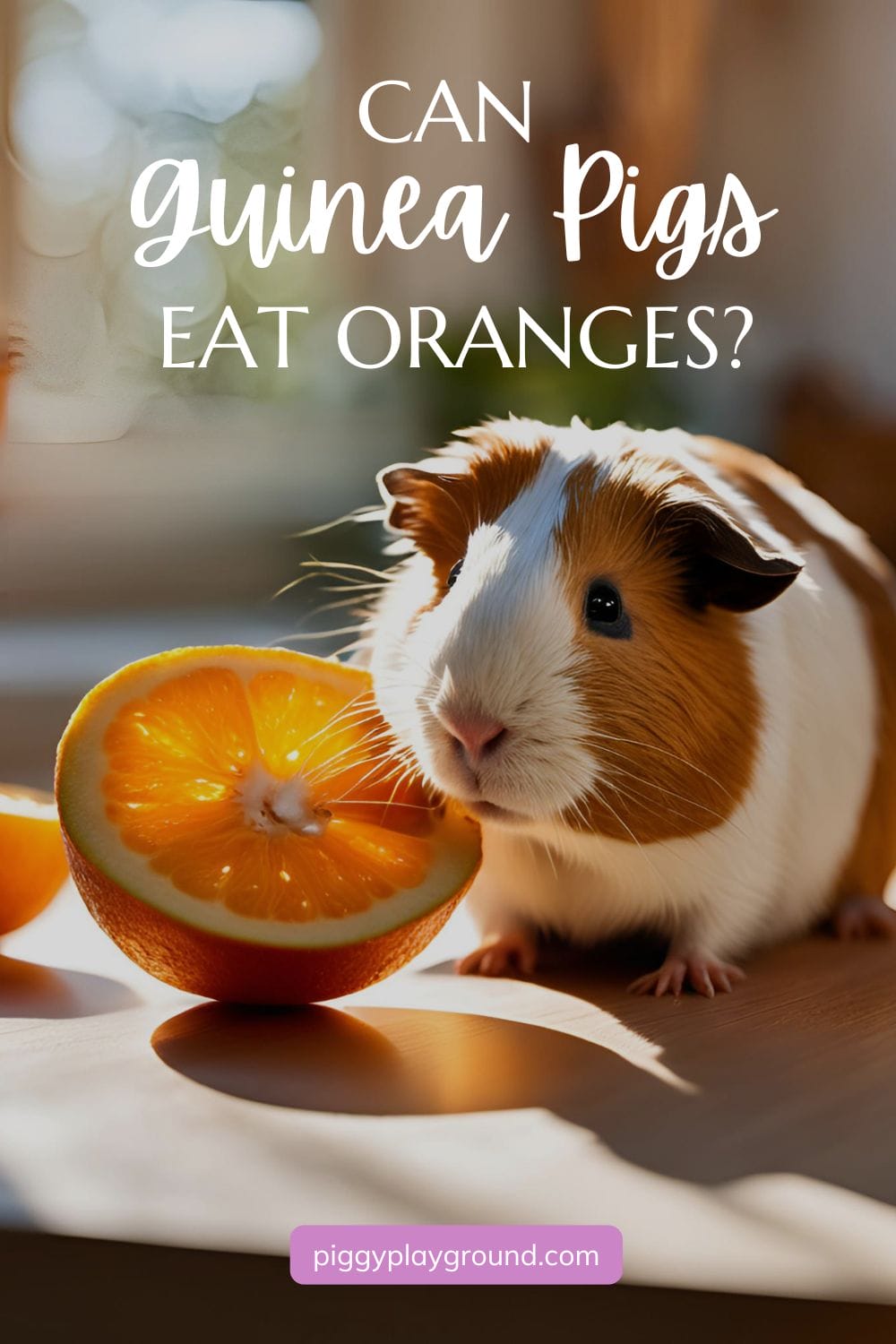 Can Guinea Pigs Eat Oranges? Dangerous Treat or Health Booster? - Piggy ...
